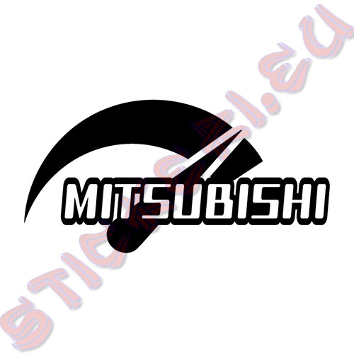 Стикер за автомобили Мitsubishi Power - Висококачествени стикери