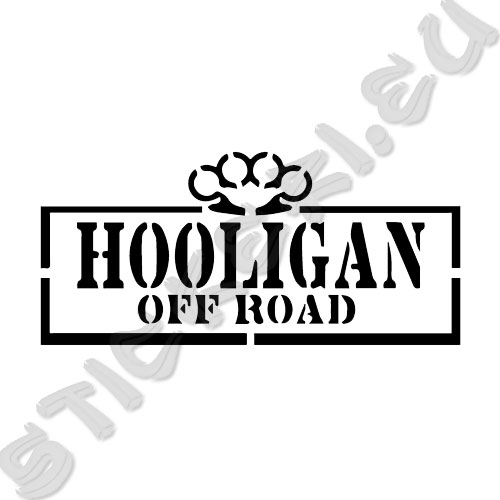Стикер Off Road Hooligan - Висококачествени стикери