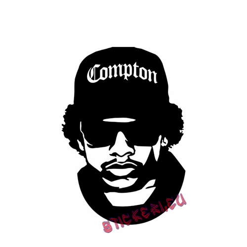 Стикер Easy-E Compton - Висококачествени стикери