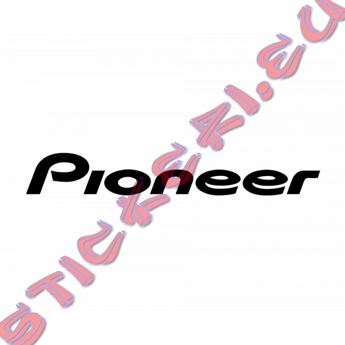 Стикер за кола Pioneer - Висококачествени стикери